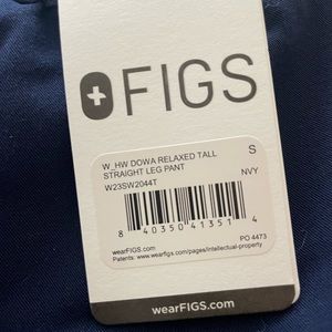 Figs | Pants & Jumpsuits | Nwt Figs High Waisted Dowa Scrub Pants Navy ...
